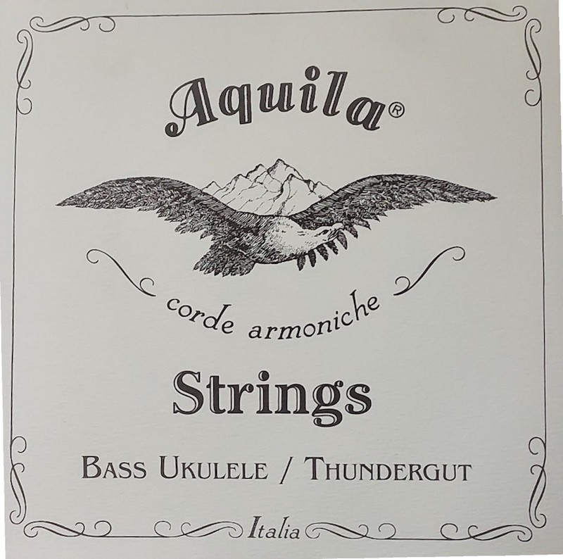 White String Aquila 68U Thundergut Bass Ukulele Strings - GDAE Tuning ...